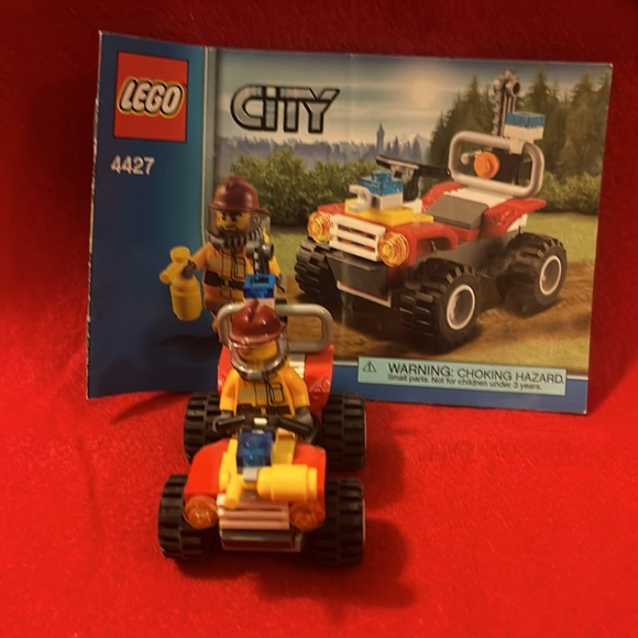Lego | Toys | Lego City 4427 Fire Atv | Poshmark